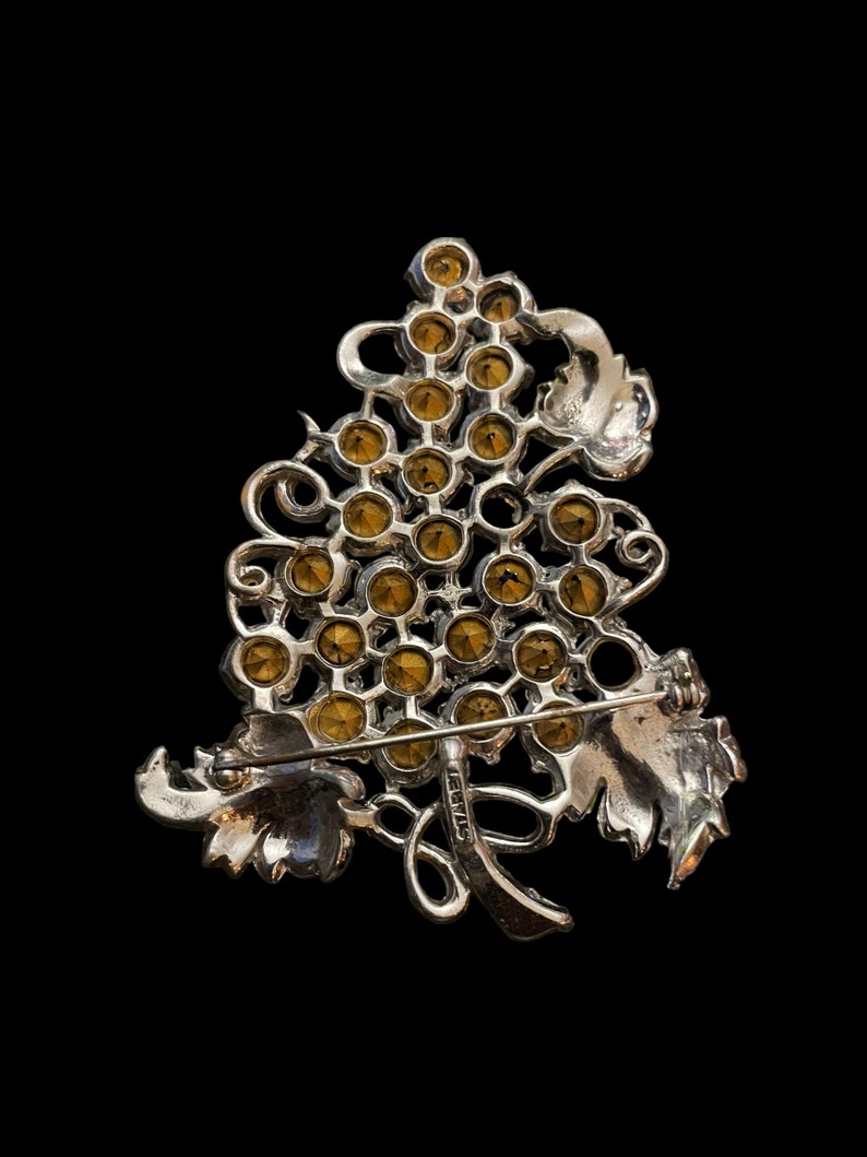 1940s Rare Vintage Staret Grape Brooch Pin - Etsy
