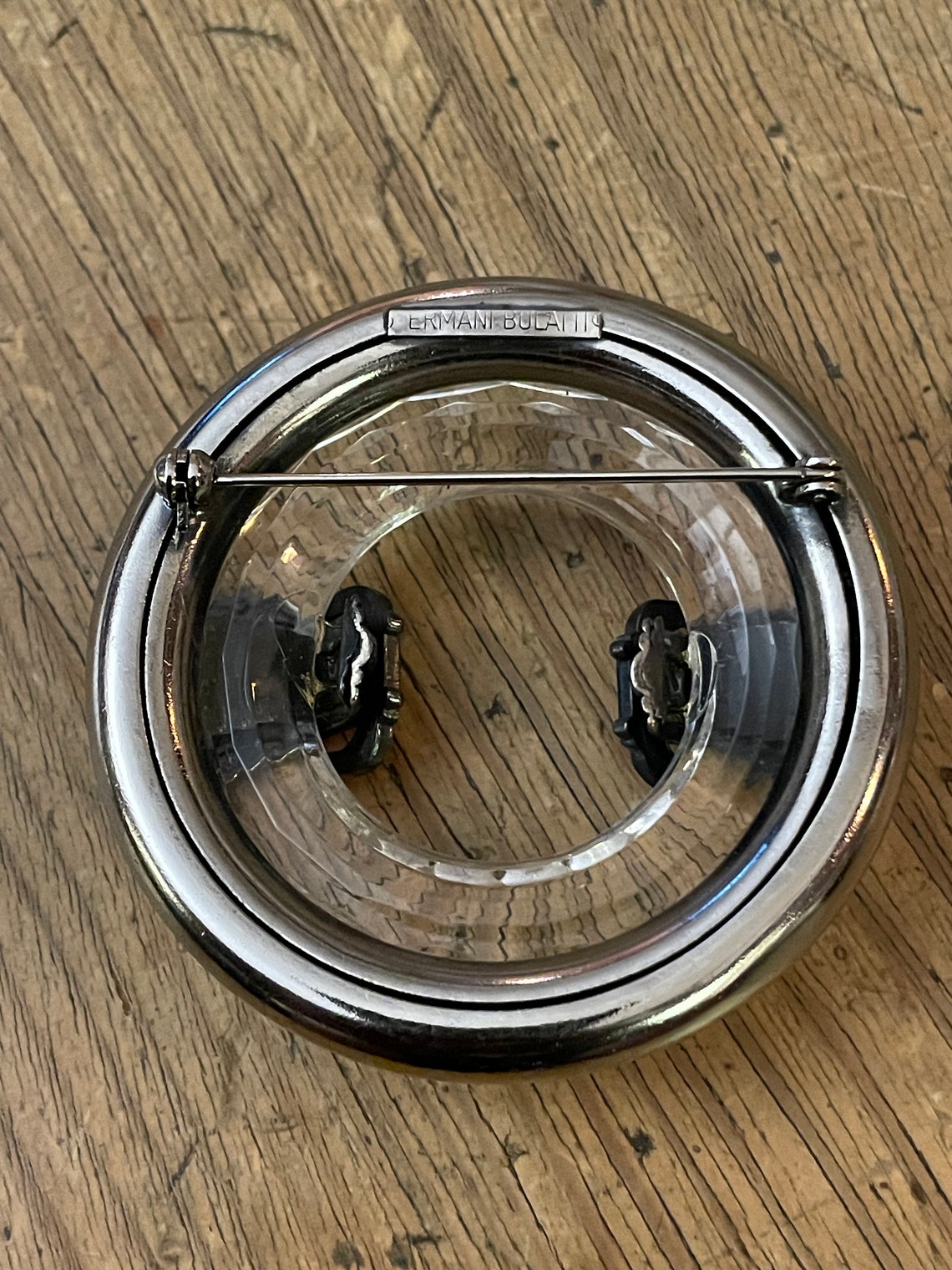 Vintage Ermani Bulatti Lucite Brooch - Etsy