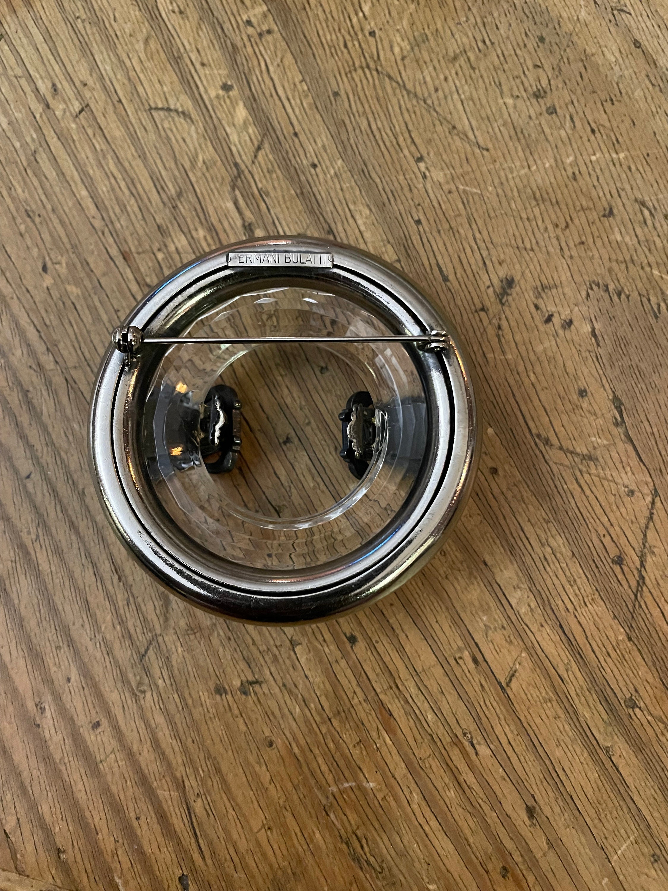 Vintage Ermani Bulatti Lucite Brooch - Etsy