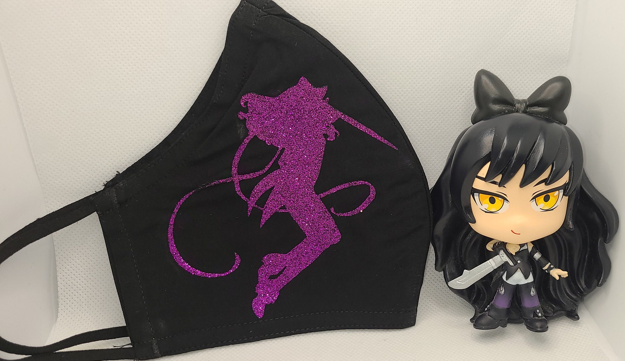 RWBY Mask Blake Belladonna Face Mask | Etsy