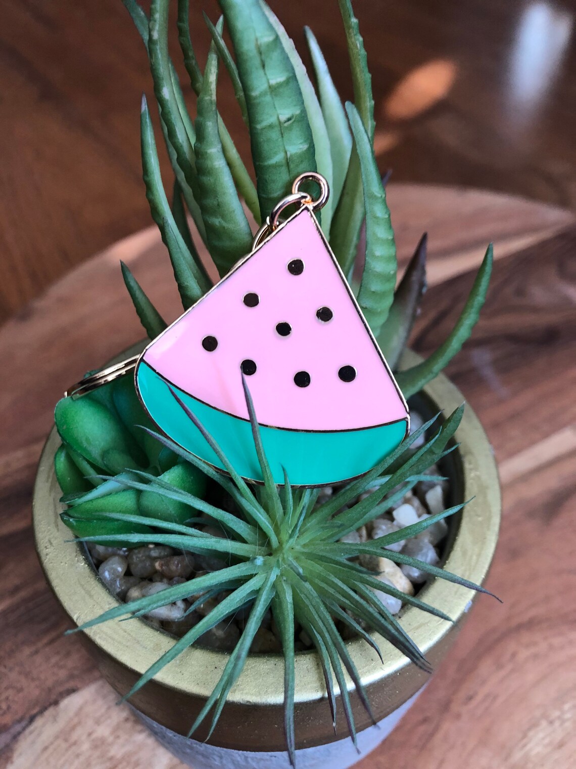 Watermelon Keychain - Etsy
