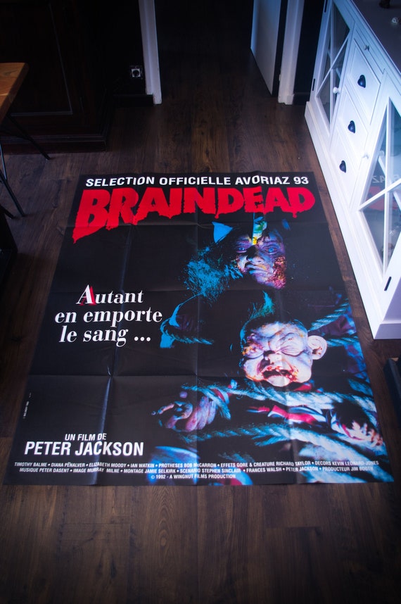 BRAINDEAD Original Poster 1993 Peter Jackson 4x6 Ft French | Etsy
