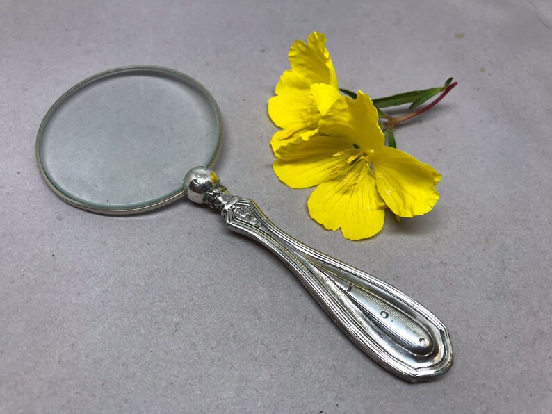 Antique Sterling Silver Magnifying Glass Hallmarked London 1922. Ideal ...