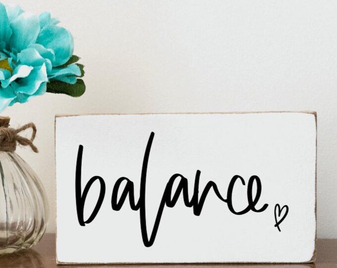 Balance Definition Print in Typewriter Font on 5x7, 8x10, 11x14 ...