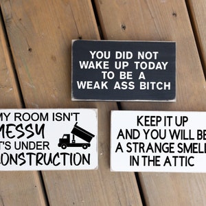 Custom Sign Personalized Quotes on Sign Make Your Own Sign Rustic Wood ...