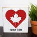 Canada Day Signs, Farmhouse Canada Signs, Proud Canadian, Strong & Free ...