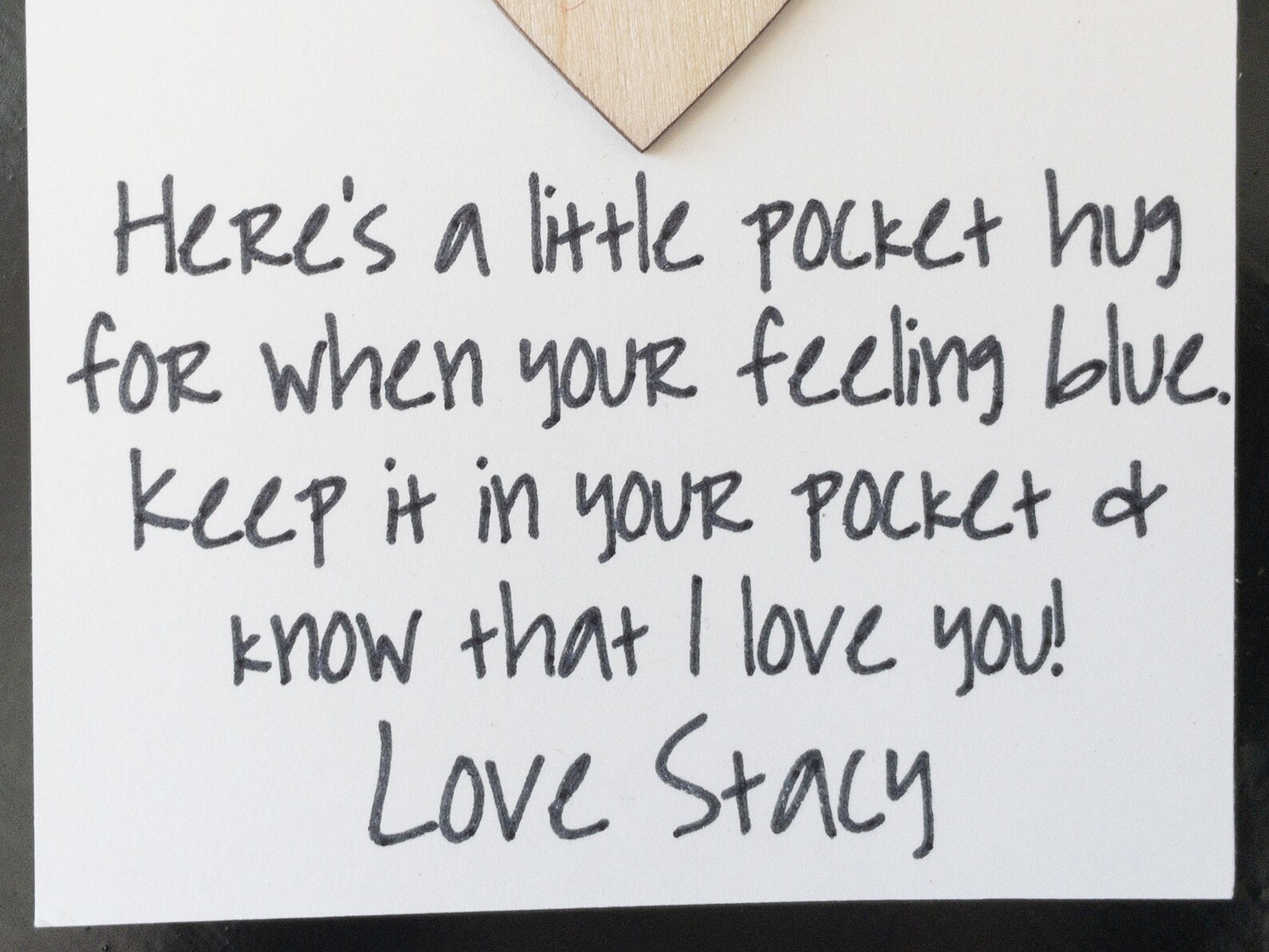 Pocket Hug Token Send a Pocket Hug Thinking of You Little - Etsy