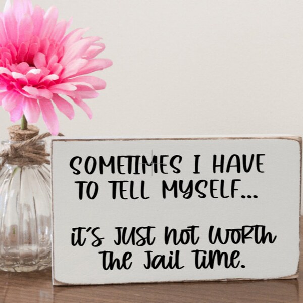 Jail Funny Sign - Etsy