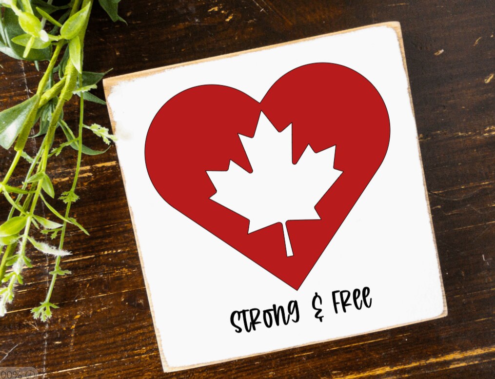 Canada Day Signs Farmhouse Canada Signs Proud Canadian - Etsy Canada
