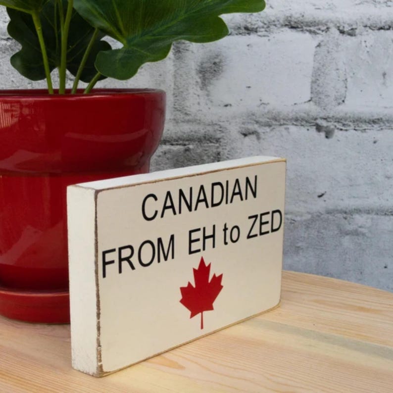 Canada Day Sign, Proud Canadian Decor, Farmhouse Tiered Tray Sign ...