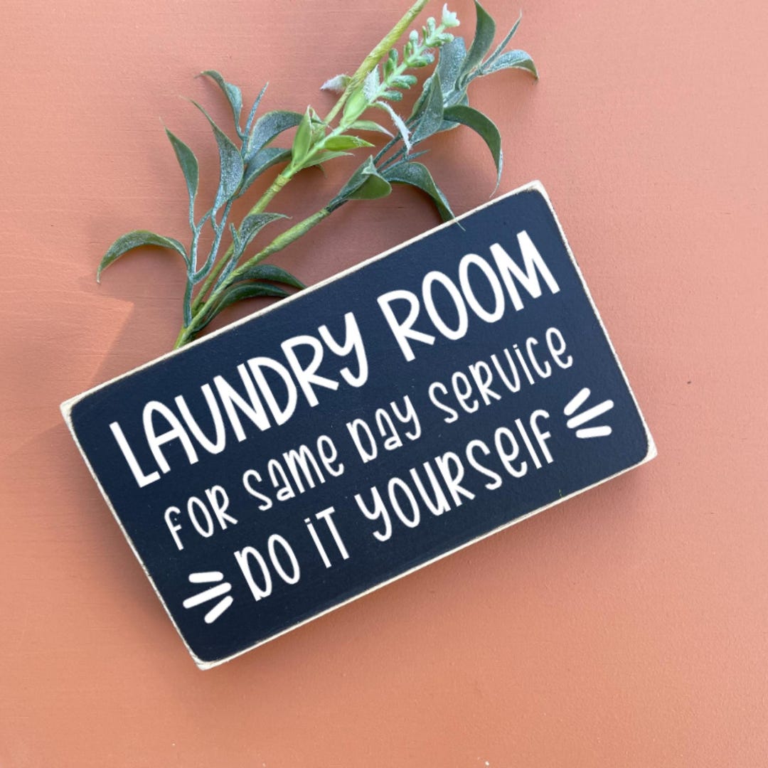 Laundry Room Sign Laundry Room Decor Funny Laundry Signs Wall Decor ...
