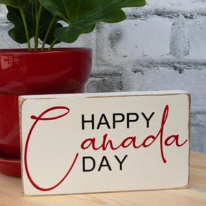 Canada Day Sign Small Canada Sign I Am a Proud Canadian Canadian ...