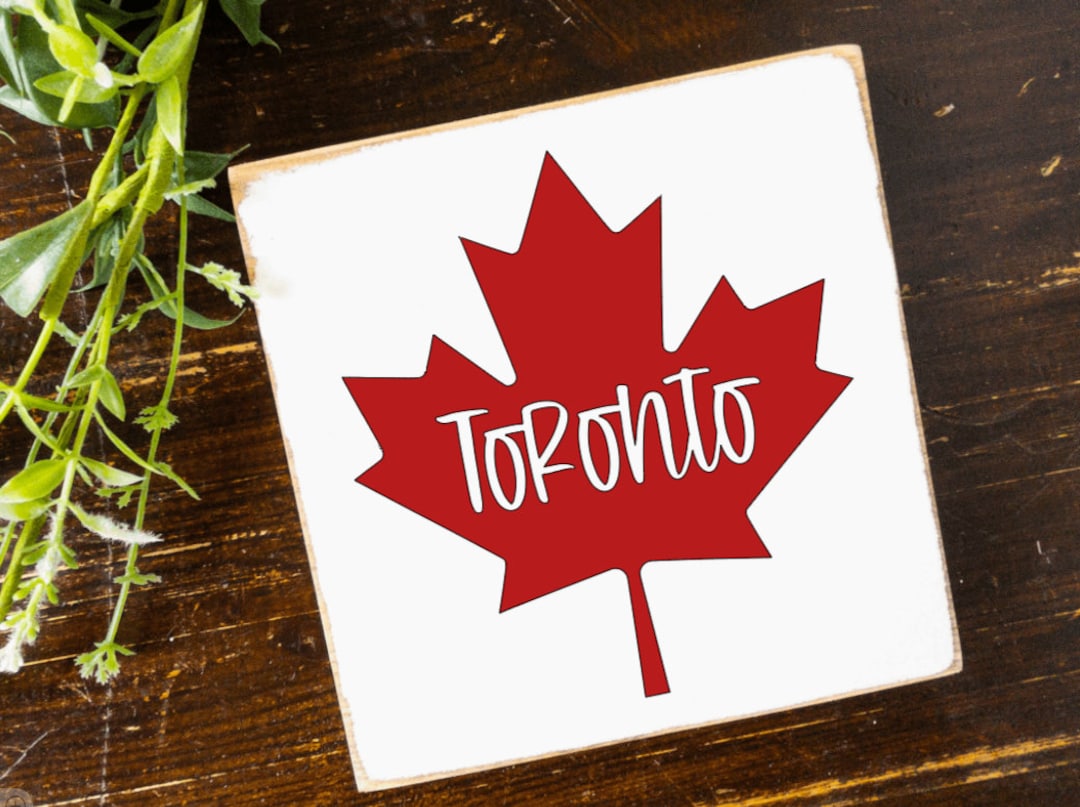 Canada Day Signs Maple Leaf Signs Proud Canadian Name Your - Etsy
