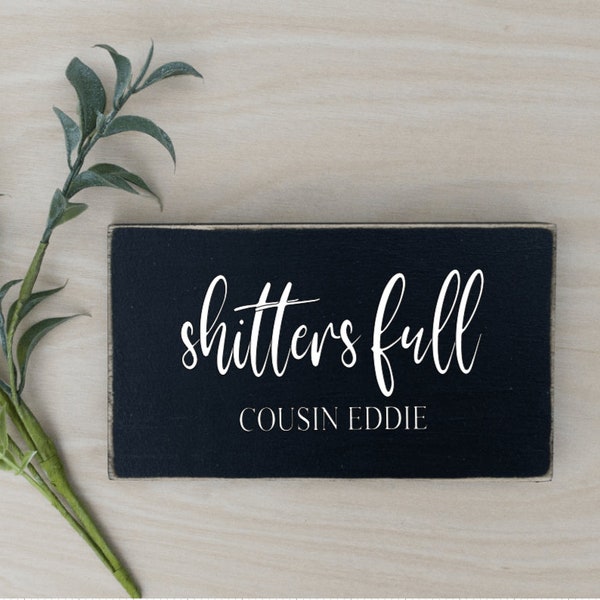 Cousin Shelf Sign - Etsy