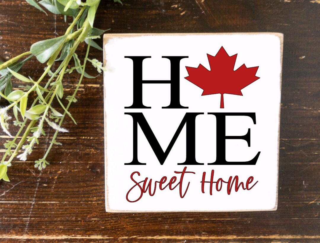 Canada Day Signs Canadian Themed Decor Proud Canadian Canada - Etsy