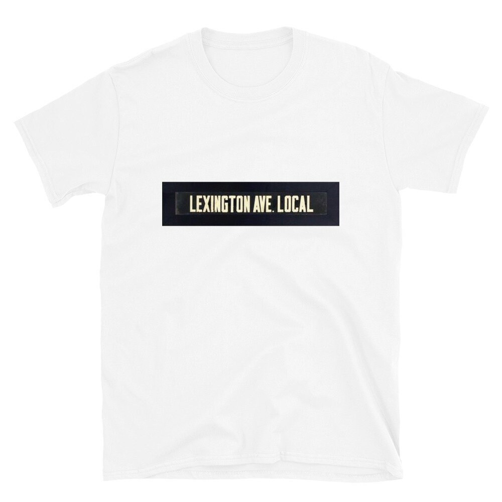 NYC Subway Sign "lexington Ave Local" Vintage Tee : Native Nyer ...