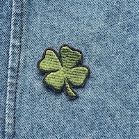 Lucky Clover + Iron Patch + Diy St.patricks Day + Sequin Patch + 4 Leaf ...