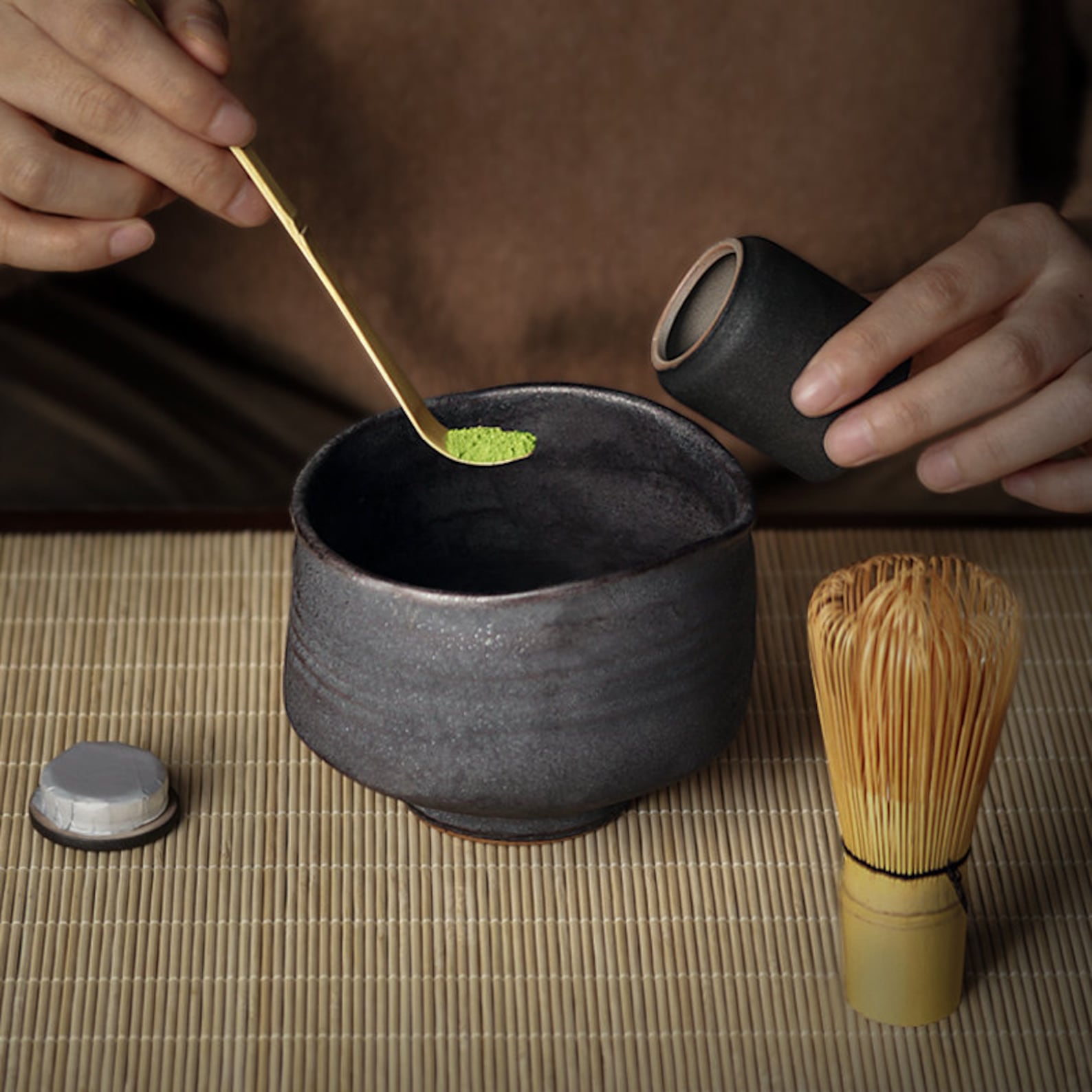 Ceramic Matcha Bowl GREEN BLACK WHITE Matcha Set Matcha Tea | Etsy