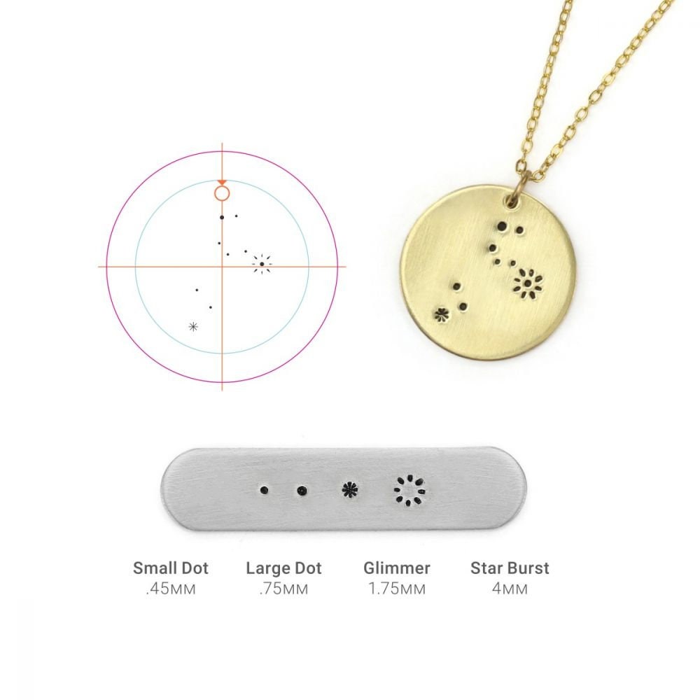 Zodiac Constellation Kit Plus Book for Hand Stamping by - Etsy