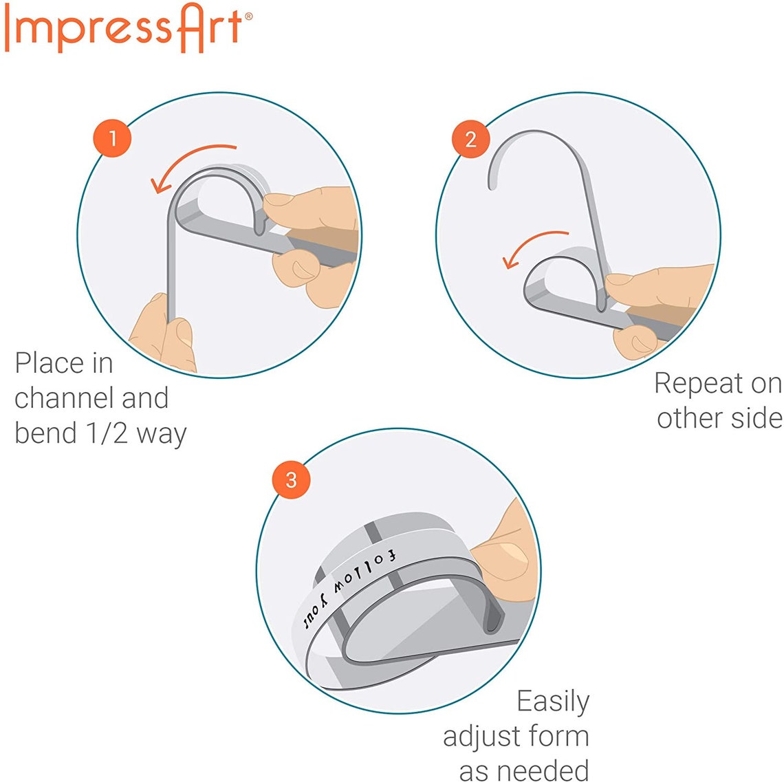 Essential Bracelet Bending Kit Includes 8 Bracelet Blanks, Tools and ...