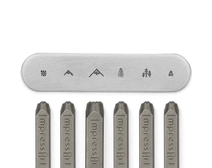 Trees Signature Stamp 4-piece Pack for Hand Stamping by - Etsy