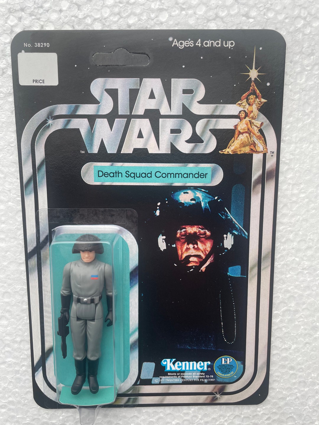 Kenner Retro Figure Death Squad Commander on Vintage Style 1970s Custom ...