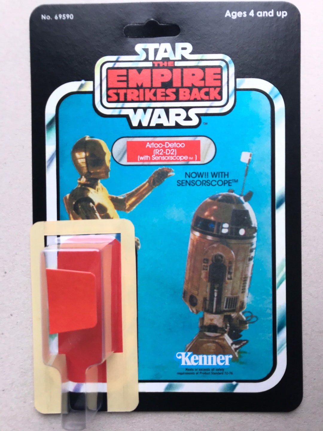 Vintage Style Empire Strikes Back 47 Back Custom Made R2D2 Artoo Detoo ...