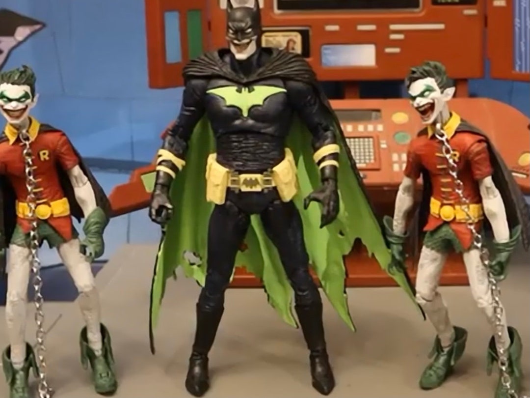 DC Mcfarlane Infected Batman Earth Number 22 Stunning Joker Infected - Etsy