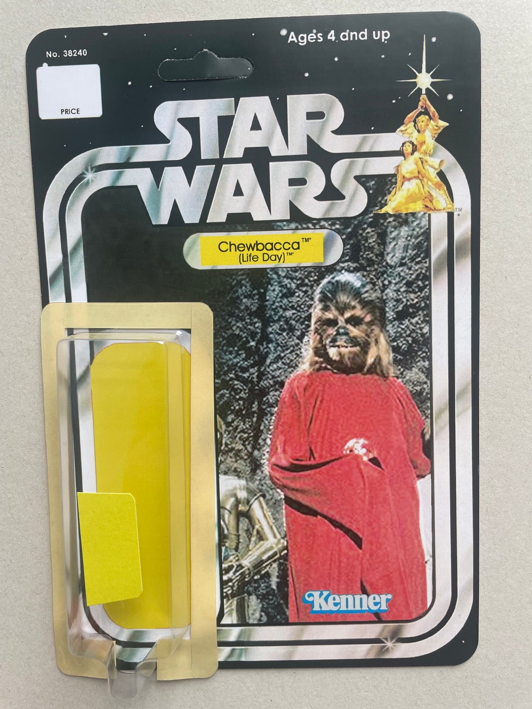 Vintage 1977 Custom life Day. Chewbacca Custom 12 Back - Etsy