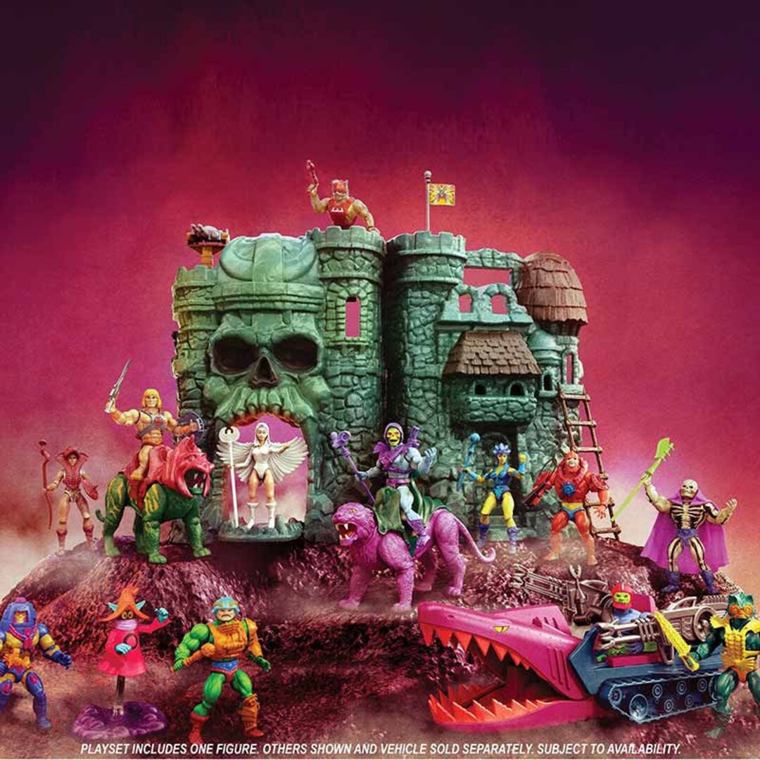 He Man Masters of the Universe Castle Grey Skull Re-Edition avec ...