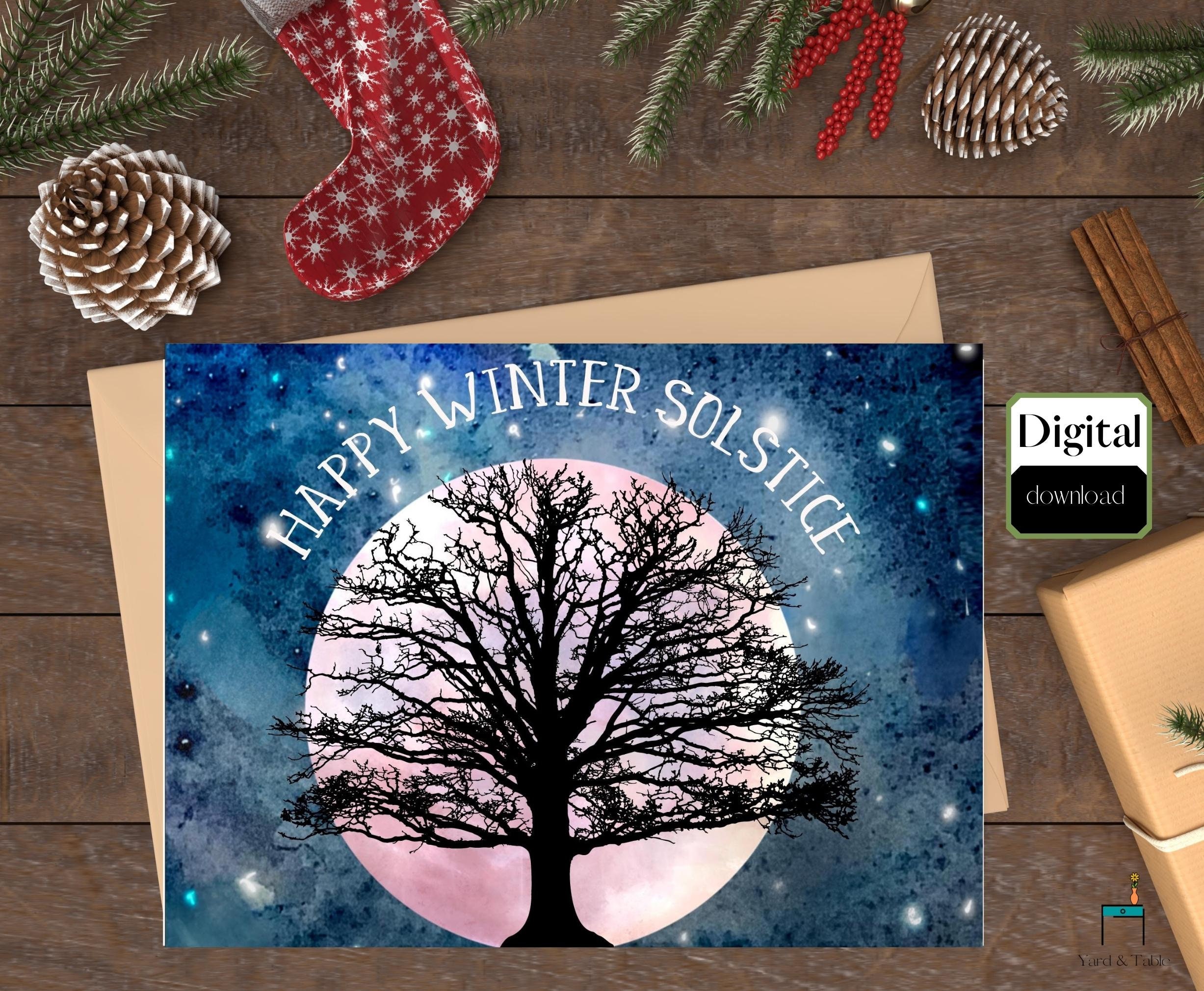 Happy Winter Solstice Cards