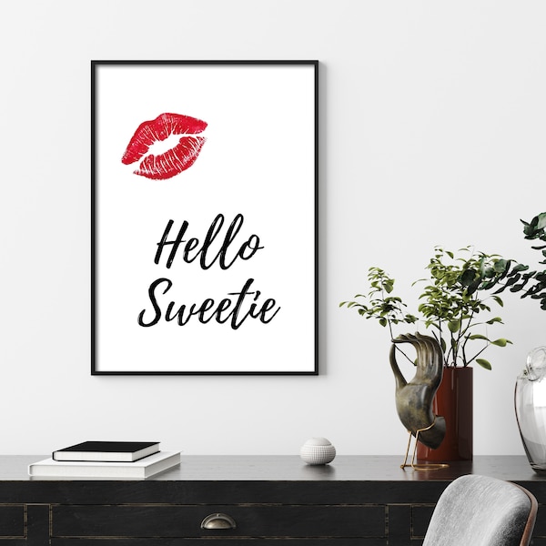 Hello Sweetie - Etsy
