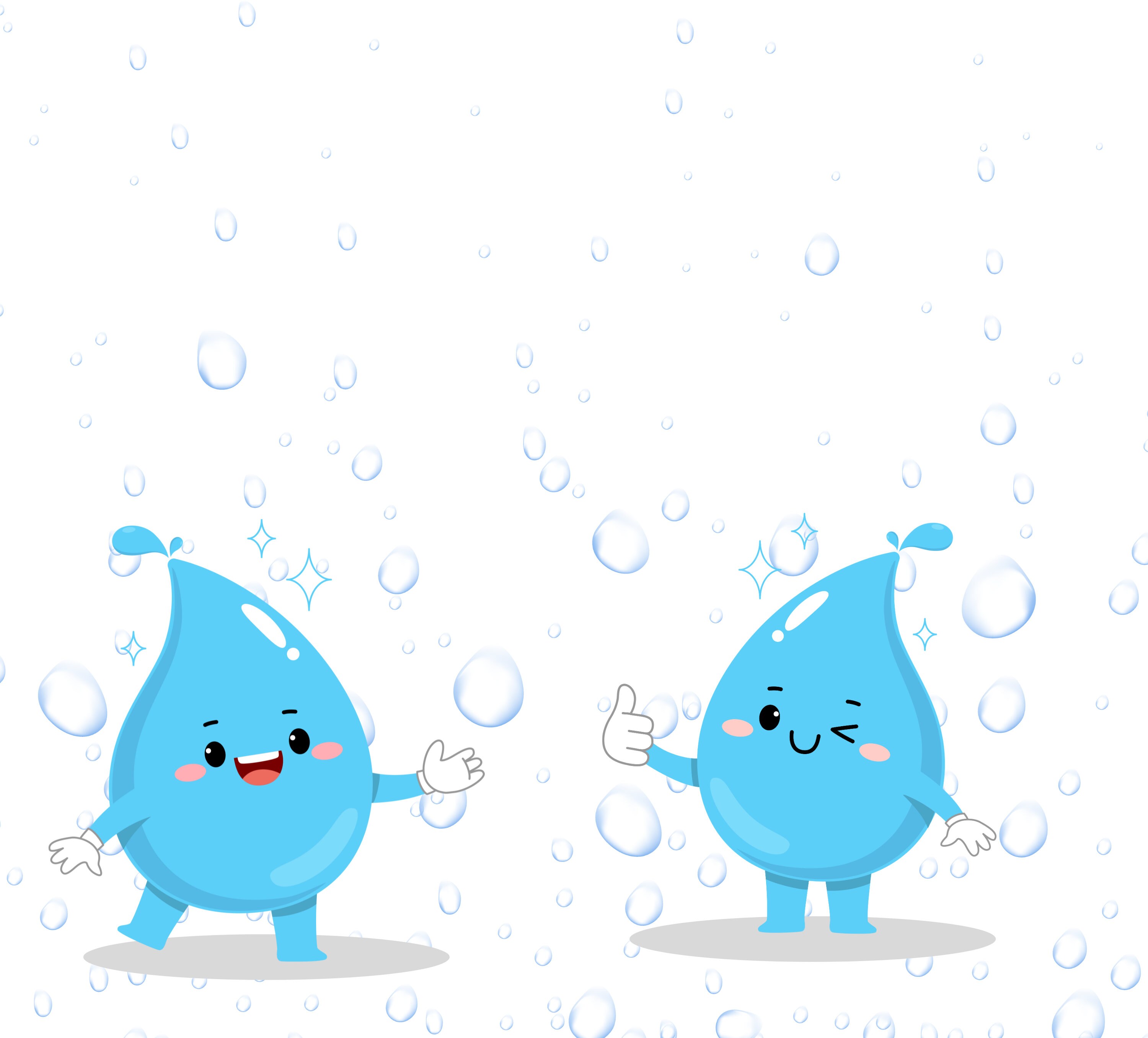 5 Water Hydration Theme Digital Download Designs PNG for Your Projects ...