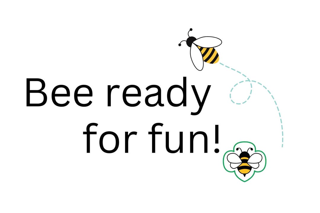 Girl Scout Ready for FUN Printable Card Digital Design Digital Download ...
