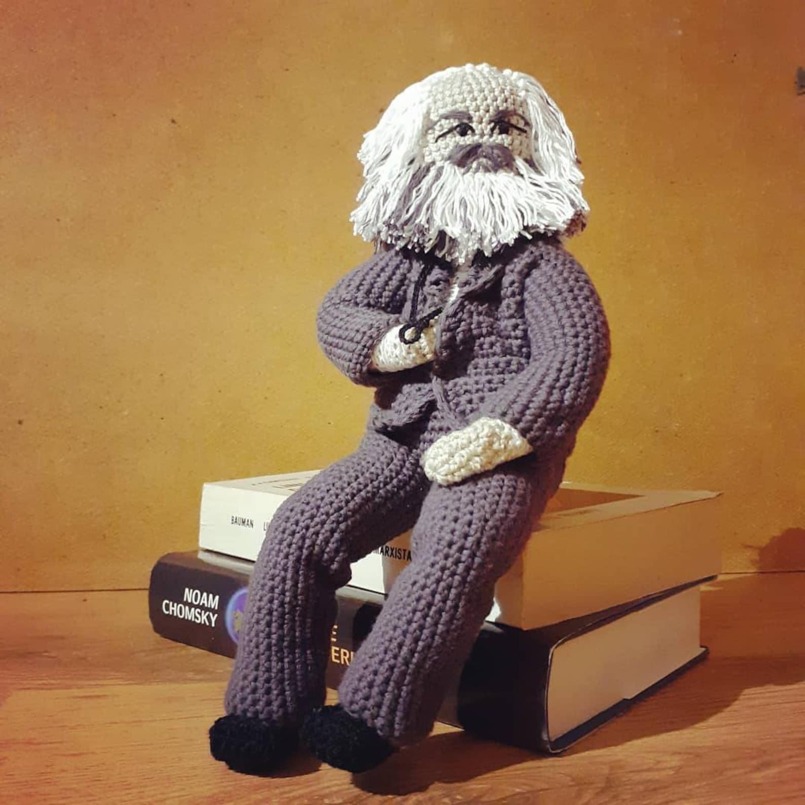Karl Marx Amigurumi - Etsy