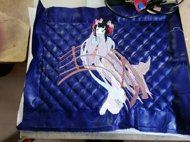 Small Japanese Machine Embroidery Design - Etsy