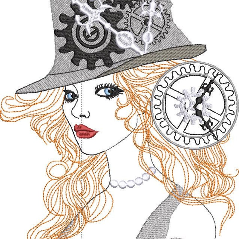 Steampunk Embroidery - Etsy