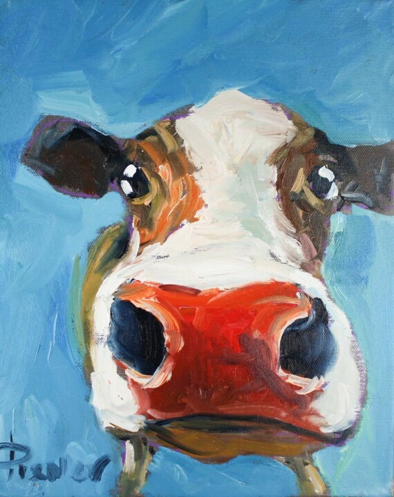 Painting Image Oil Painting Animal Painting Animal Decoration | Etsy