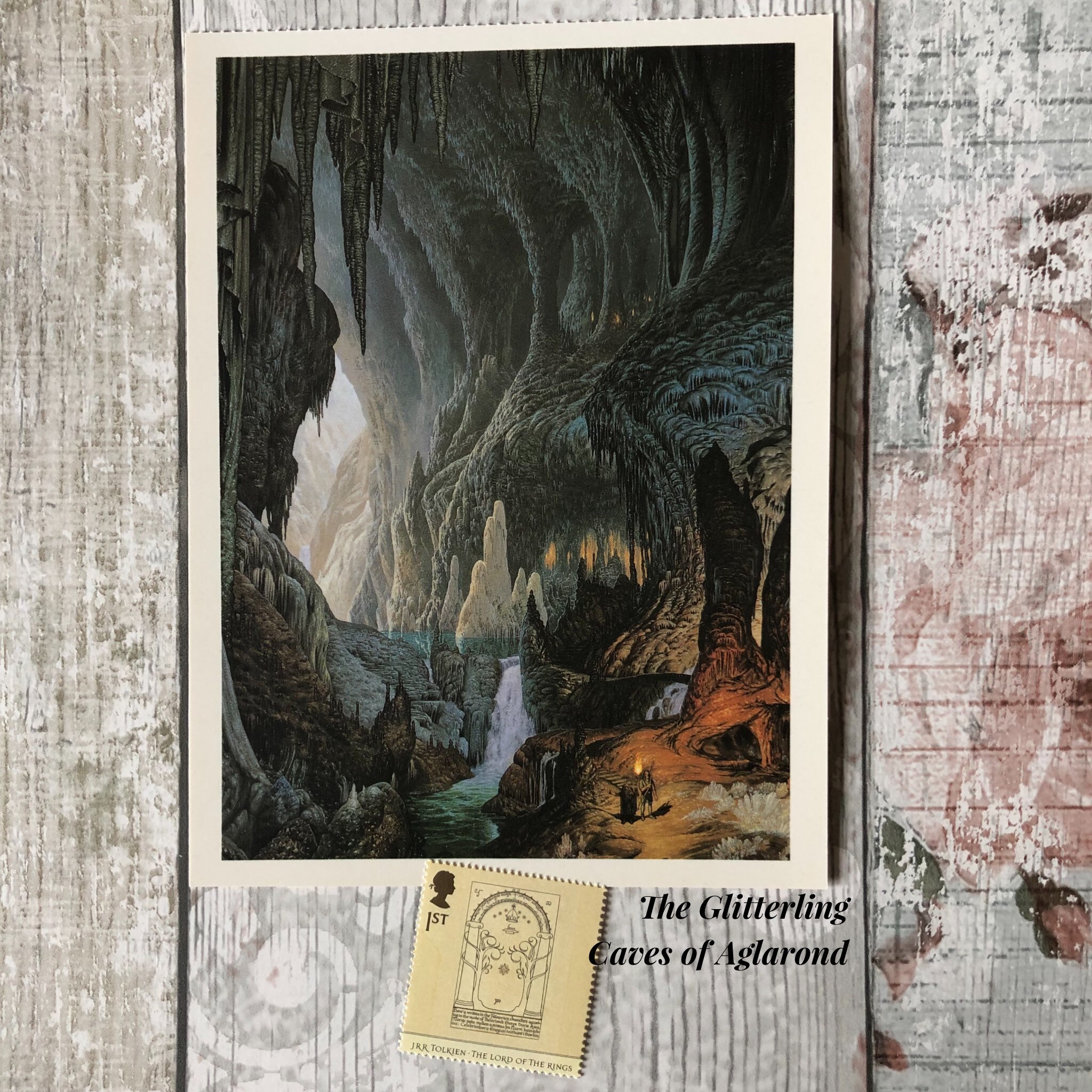 Lord of the Rings Postcard and UK Postage Stamp LOTR for - Etsy