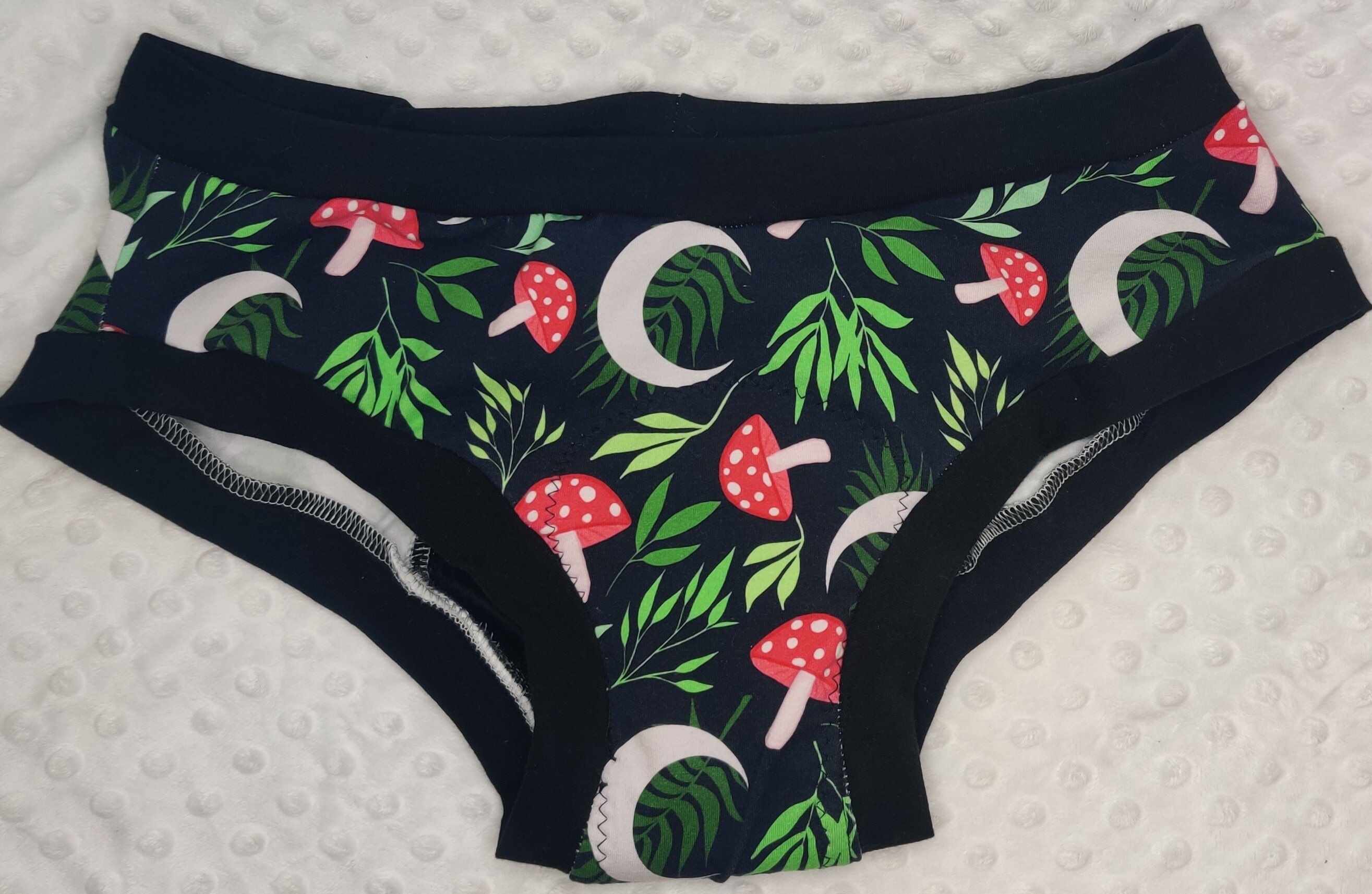 Moonlight Mushrooms Custom Made to Order Comfort Undies | Etsy
