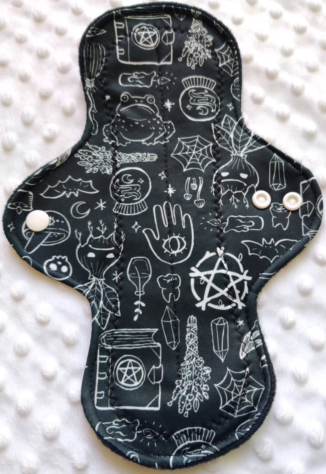 Big Witch Energy Two Pack Cloth Menstrual Pad Panty Liner - Etsy