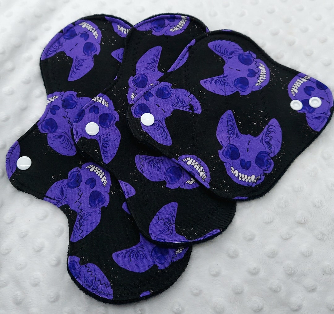 Ready to Ship Pretty Kitty Cloth Menstrual Pad, Panty Liner Washable ...