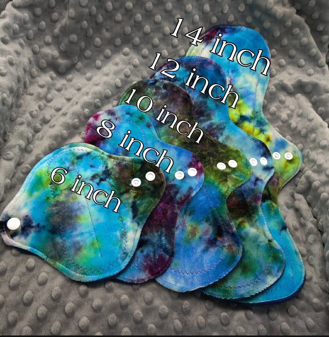 Shark week shark cloth pad/panty liner reusable cloth pads - Etsy 日本