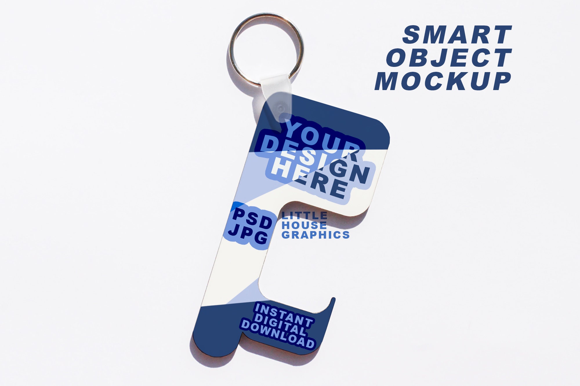 Contactless Door Opener Keychain Mockup Photo for MDF | Etsy
