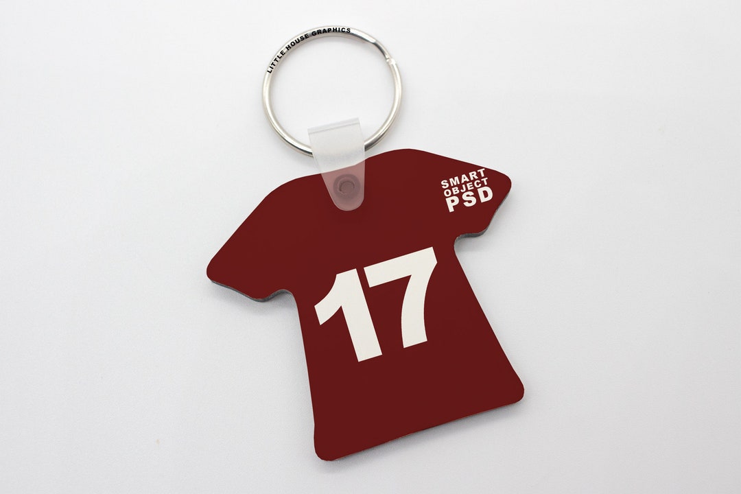 T-shirt Keychain Mock-up Product Photo for MDF T Shirt Key Chain ...