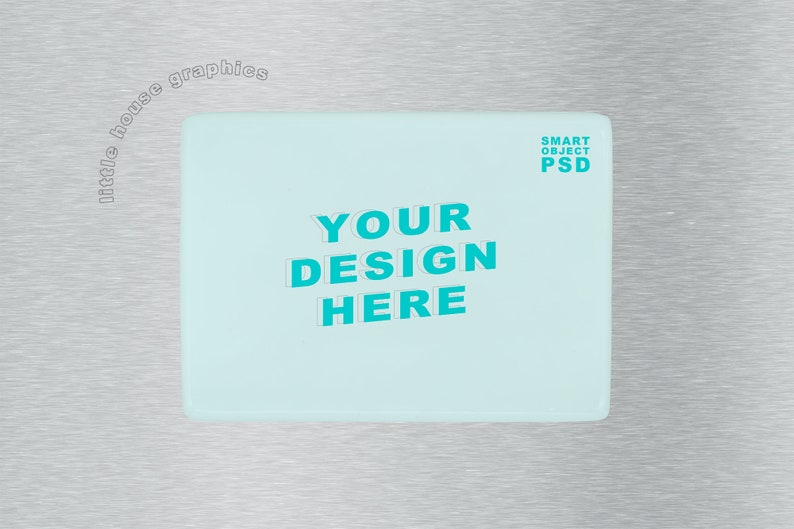 Rectangular Magnet Mockup Product Photo for Refrigerator - Etsy