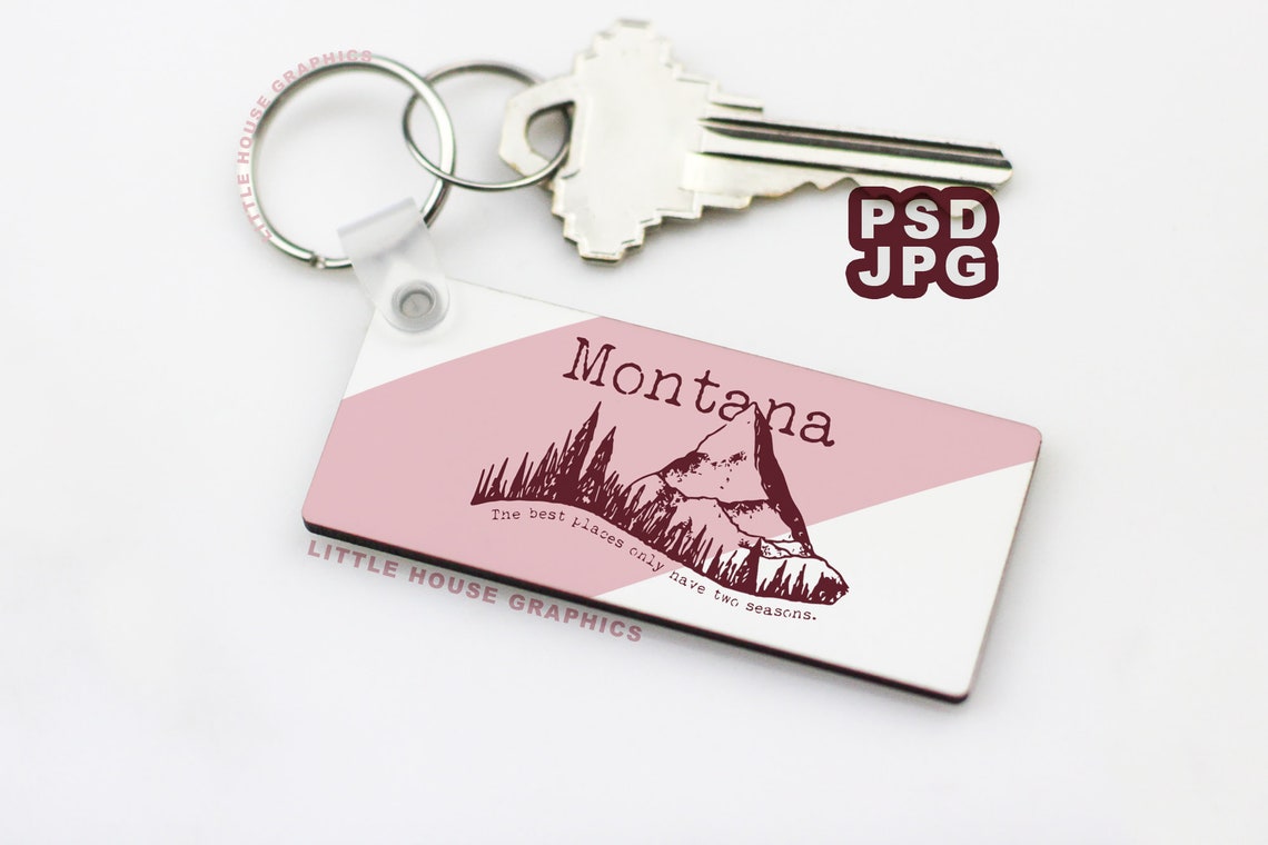 Rectangular Keychain Mockup Product Photo for MDF | Etsy