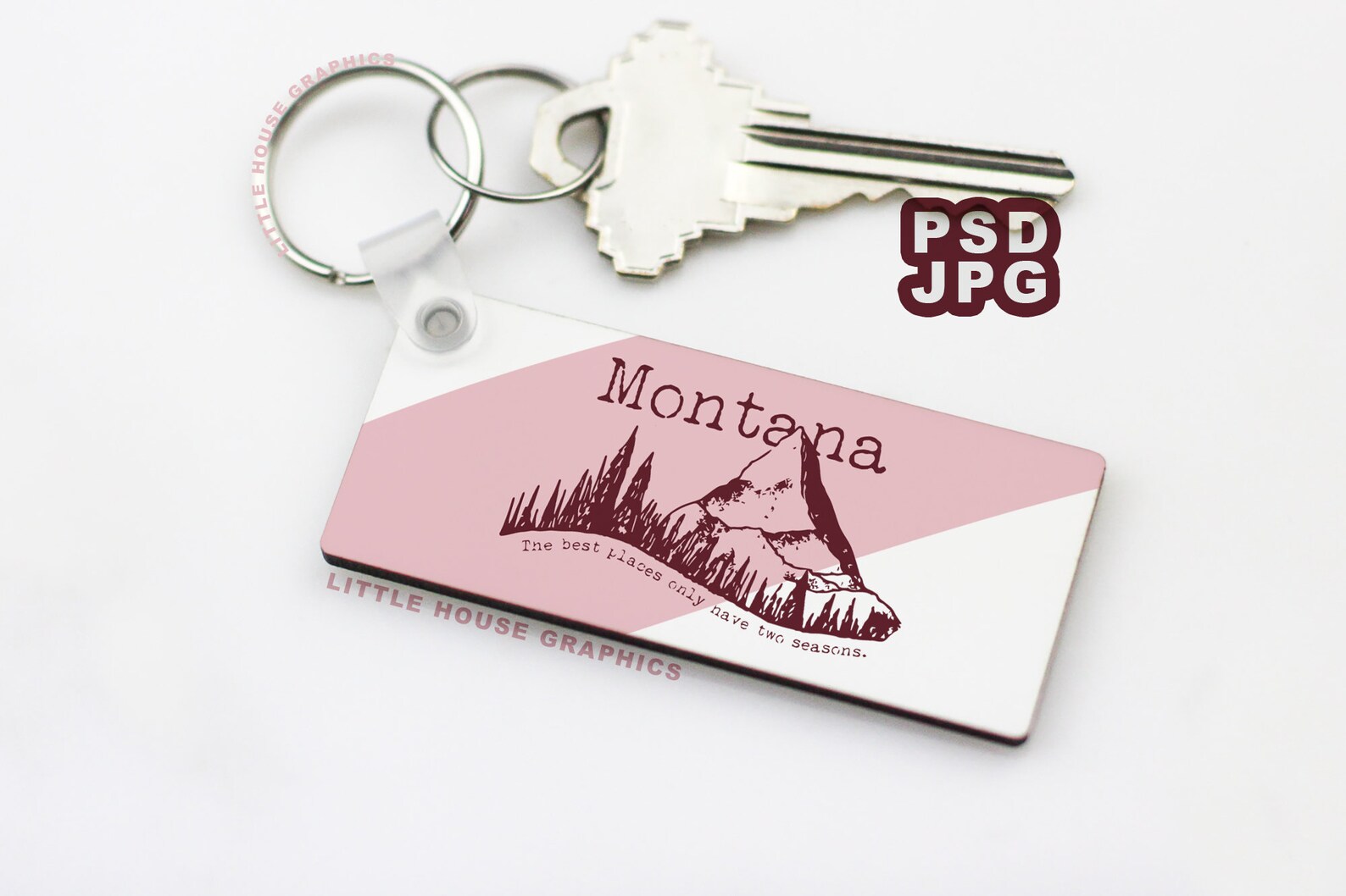 Rectangular Keychain Mockup Product Photo for MDF | Etsy