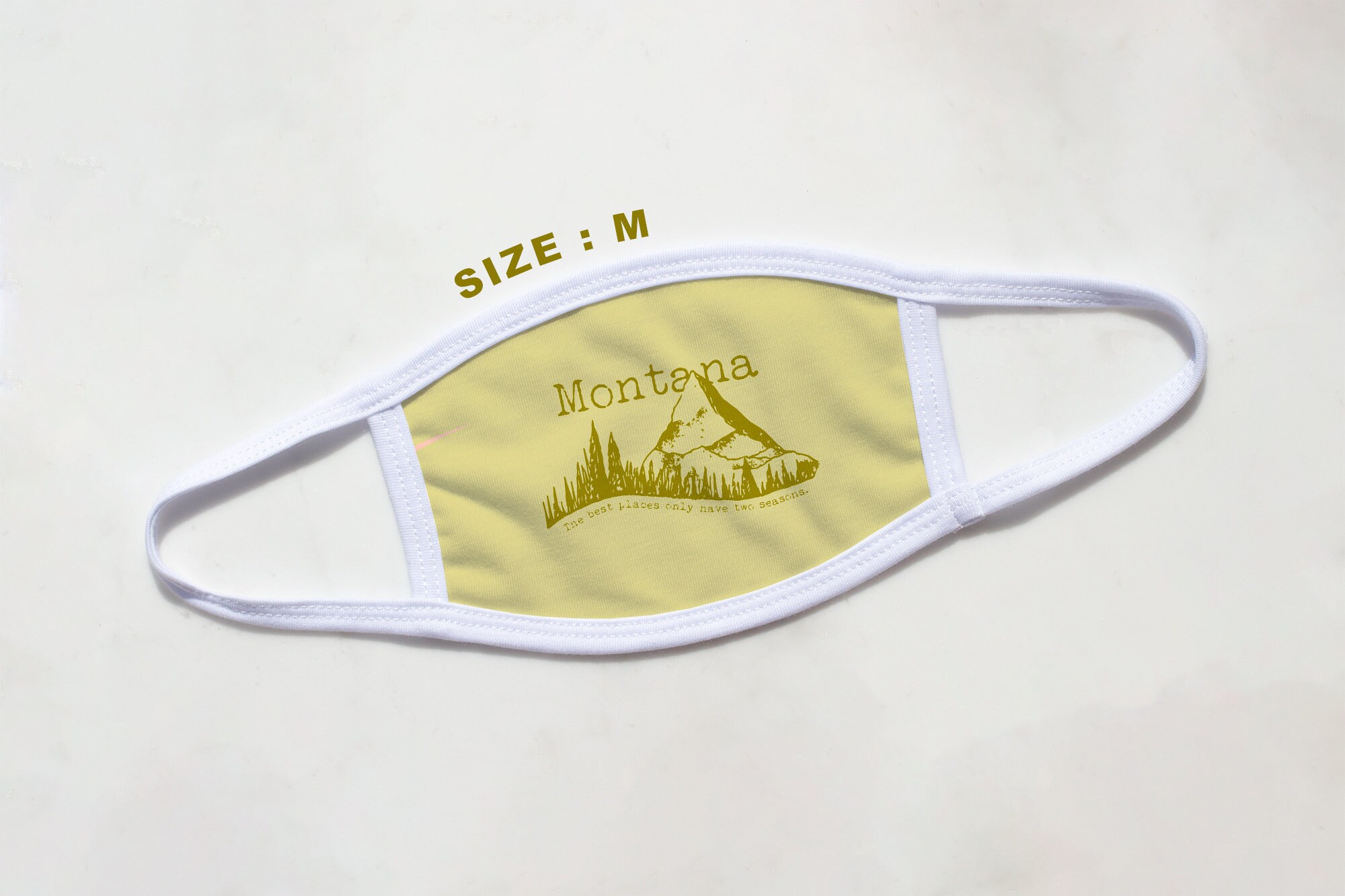 Medium Face Mask Mockup Product Photo for Adult Reusable | Etsy