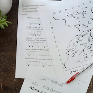 Book of Mormon Escape Room, Printable Latter-day Saint Escape Room ...